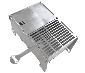 Babi-Q Barbecue portatile INOX Facile da montare veloce da pulire - Babi~Q